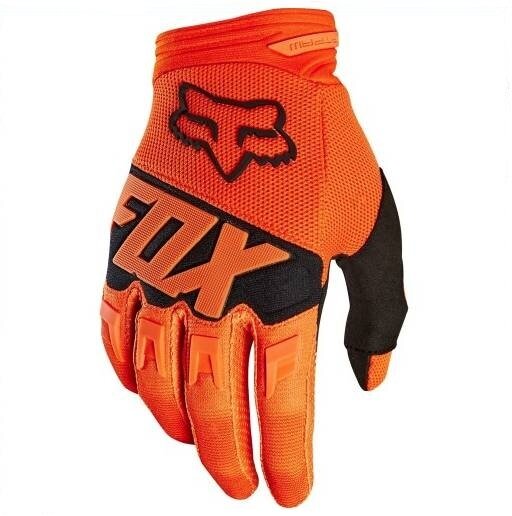 Перчатки кроссовые для мотоцикла Лиса оранжевые L, мотоэкипировка, унисекс, защитные