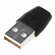 Адаптер Micro USB «папа» - USB A «мама» Black