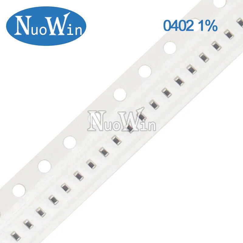 NUOWIIN постоянные резисторы 0402 1%, 500 шт. 2.2R