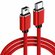 USB Type C - Mini USB кабель, Red
