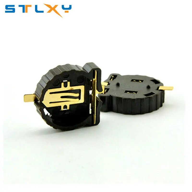 10 шт. SMD SMT CR1220 CR1225 BS-1220-2 3 В кнопка канальная аккумуляторная разъема корпус коробка
