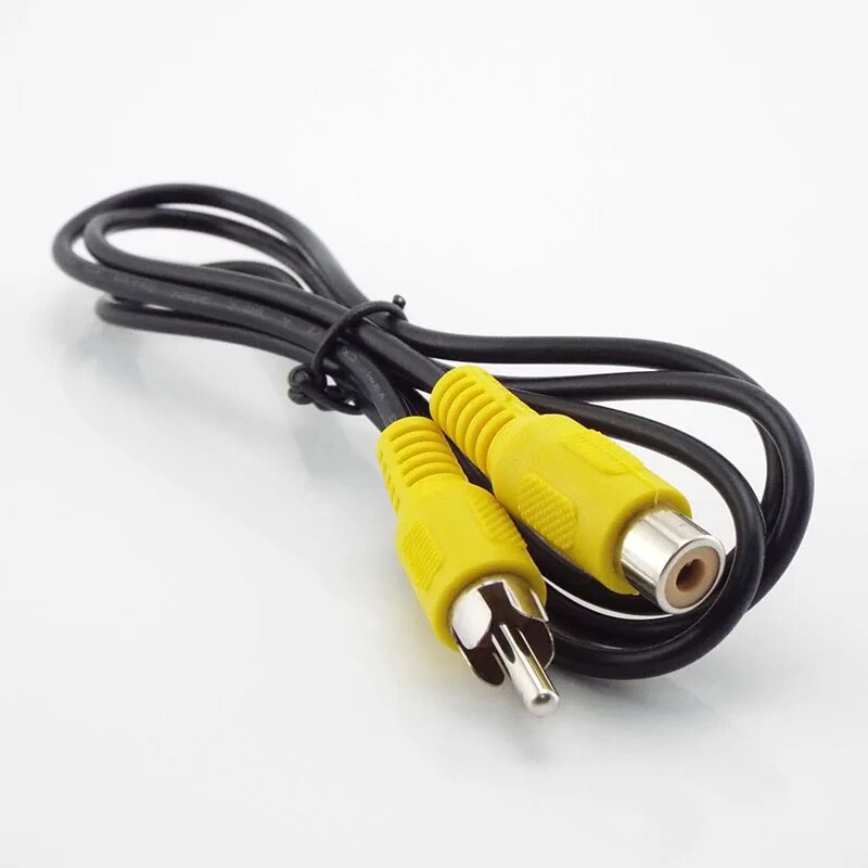 Кабель-удлинитель штекер-гнездо RCA длиной 1 метр, цифровой коаксиальный шнур M/F, коаксиальный удлинитель для аудио и видео, кабель для сабвуфера