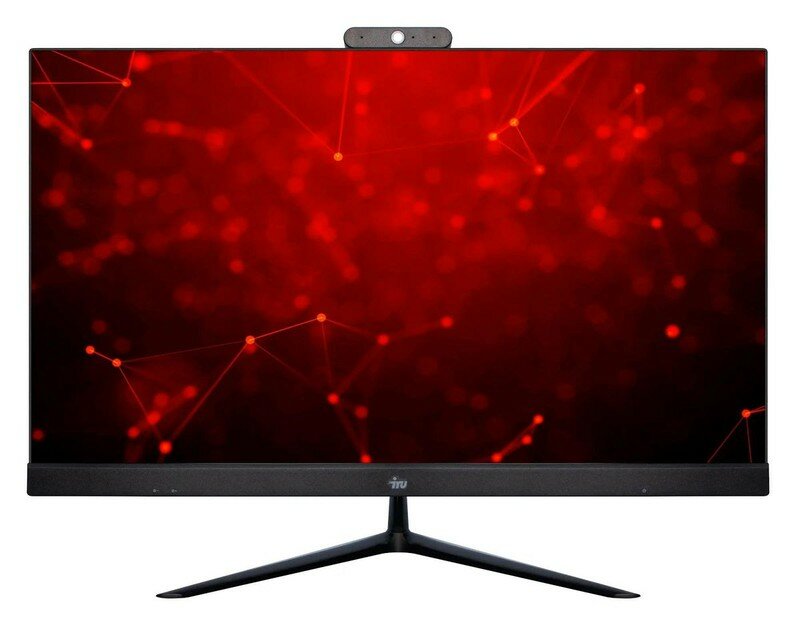 Моноблок iRU Агат 313, 23.8", Intel Core i3 10100, 8ГБ, 512ГБ SSD, Intel UHD Graphics 630, Free DOS, черный (1913367)