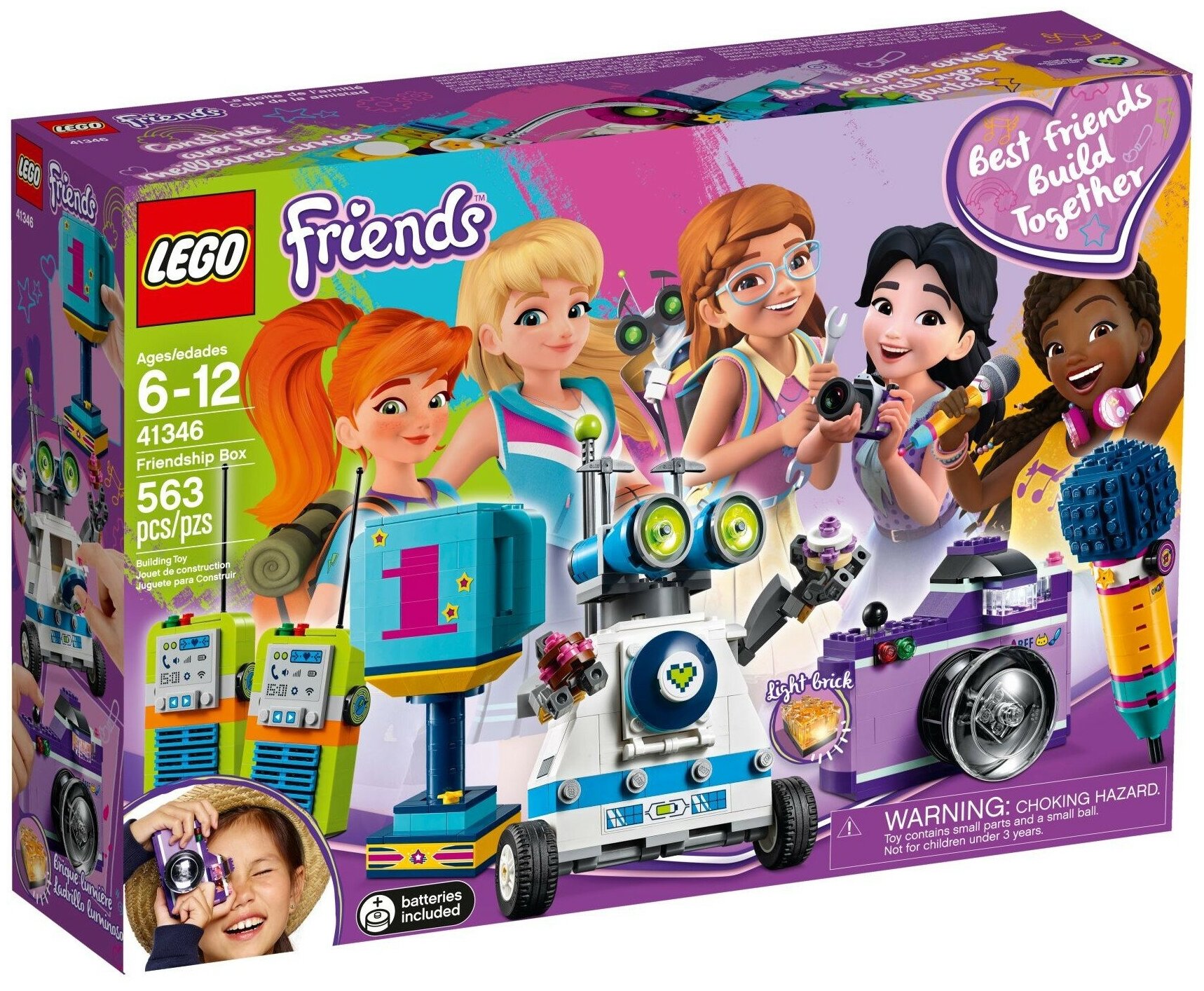 Конструктор LEGO Friends 41346 Шкатулка дружбы, 563 дет.