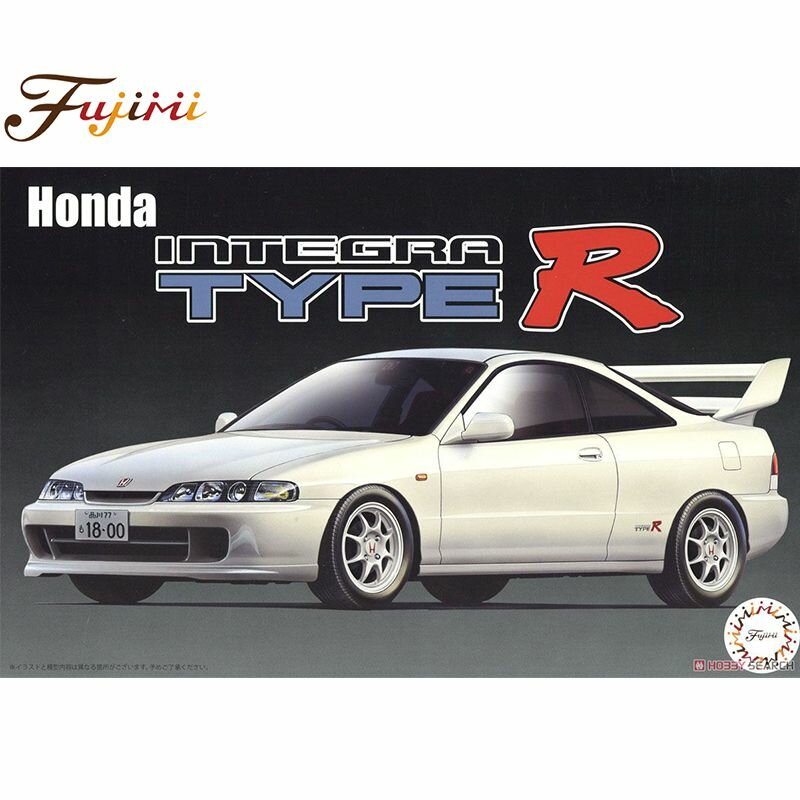 Сборная модель Машинка Fujimi-04709F 1/24 Honda Integra TypeR (DC2) 1995 car model kit