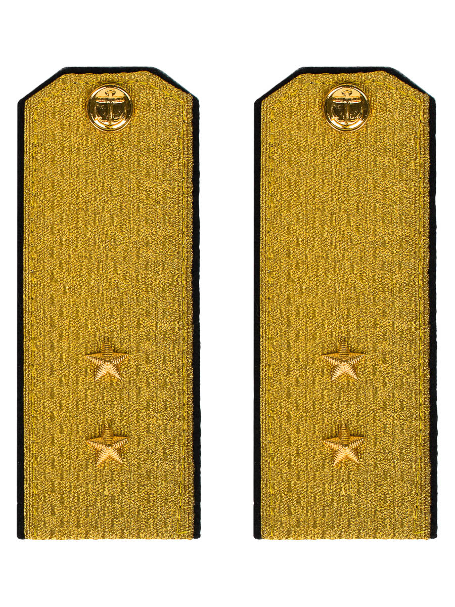 Погоны парадные Вмф Мичман цвет золотой