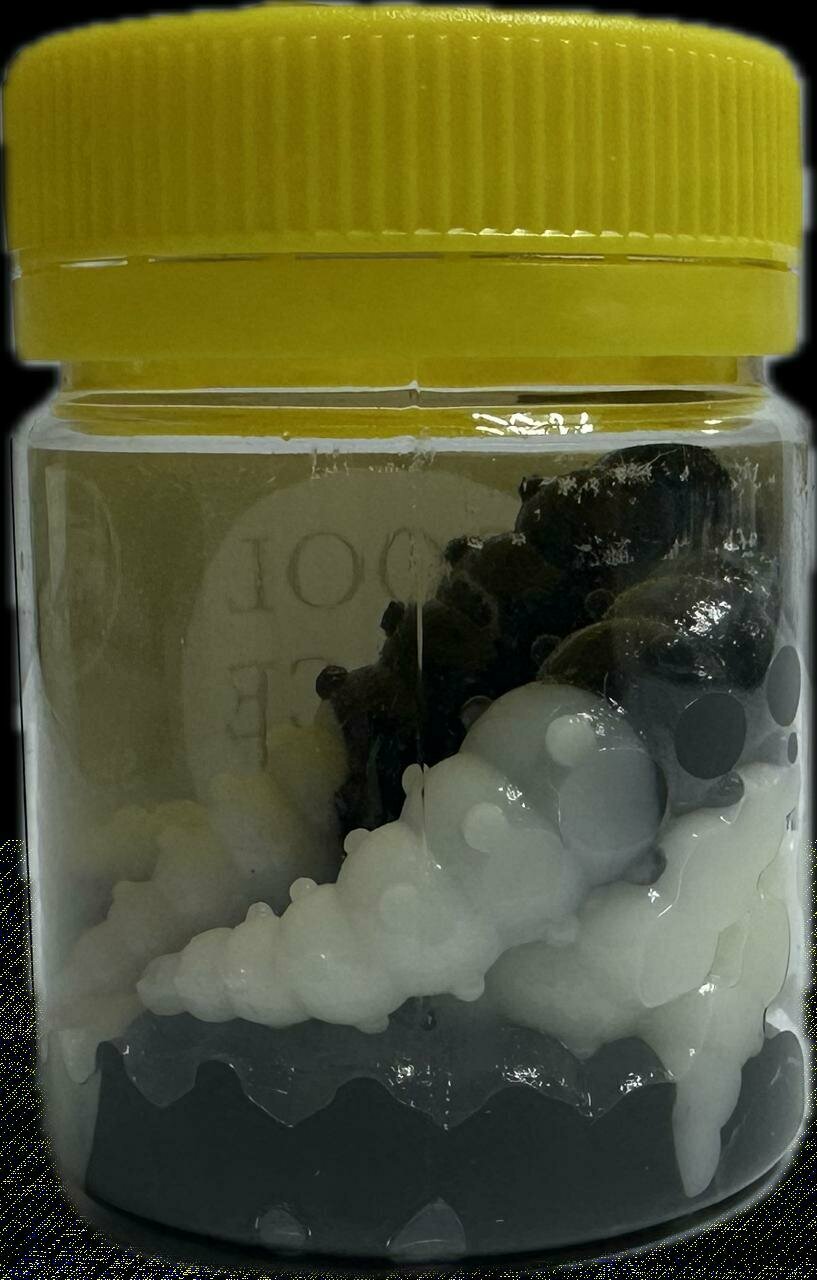 Приманка Cool Place Big J. Floating stretch 4,5см, цвет бело-черный, с ароматом сыра