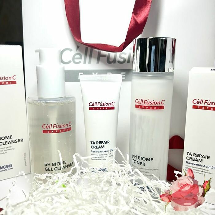 Cell Fusion C Набор уходовой косметики для лица Восстановление и регенерация Dermagenis