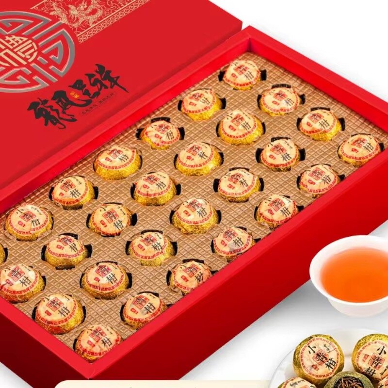 Чай Шу Пуэр Сяо Цин Гань в мандарине 250г (28шт. по 9г)