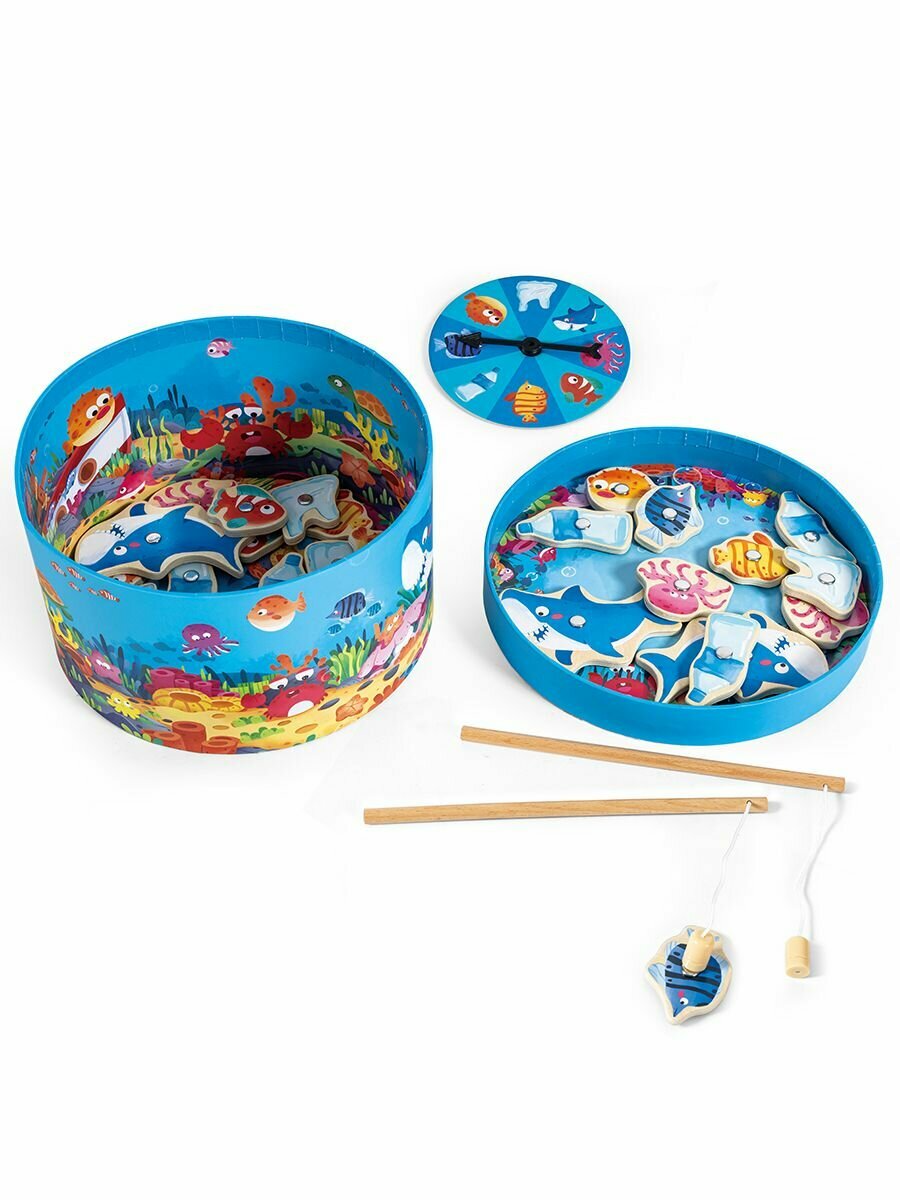 Детская настольная игра "Рыбалка"