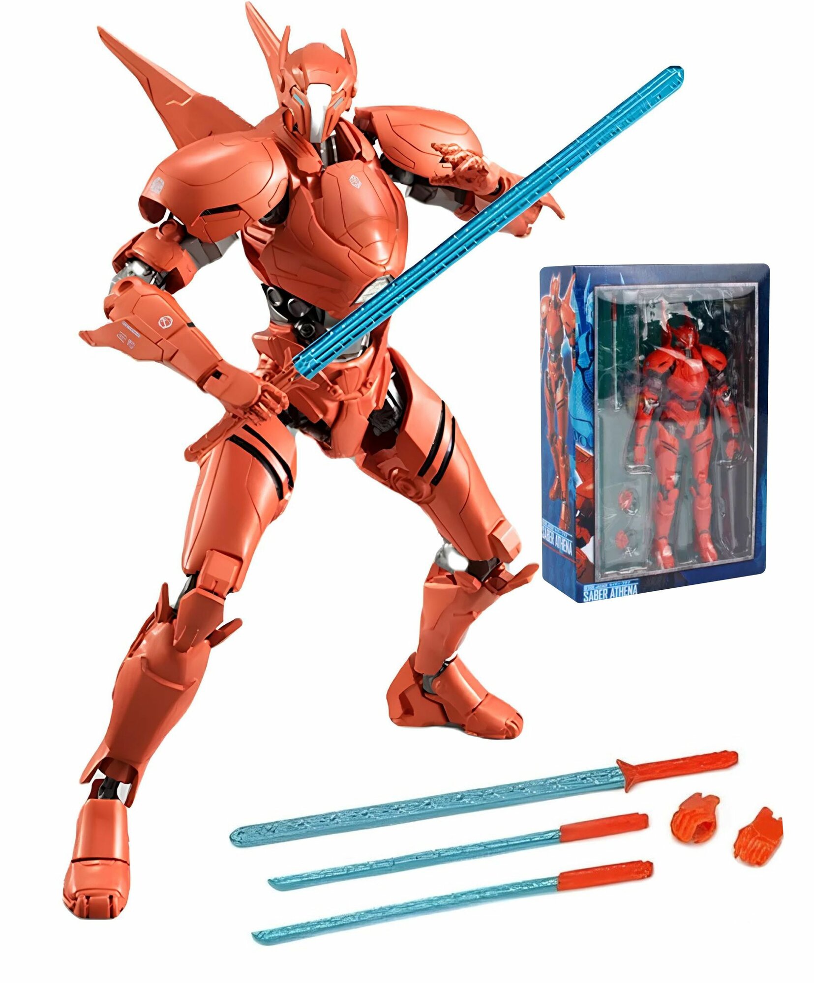 Фигурка Тихоокеанский рубеж Клинок Афины / Pacific Rim Saber Athena (17см)