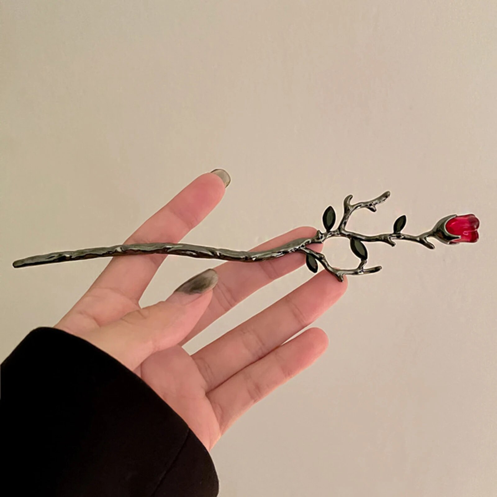 Заколка для волос в виде розы, цвет Style 1