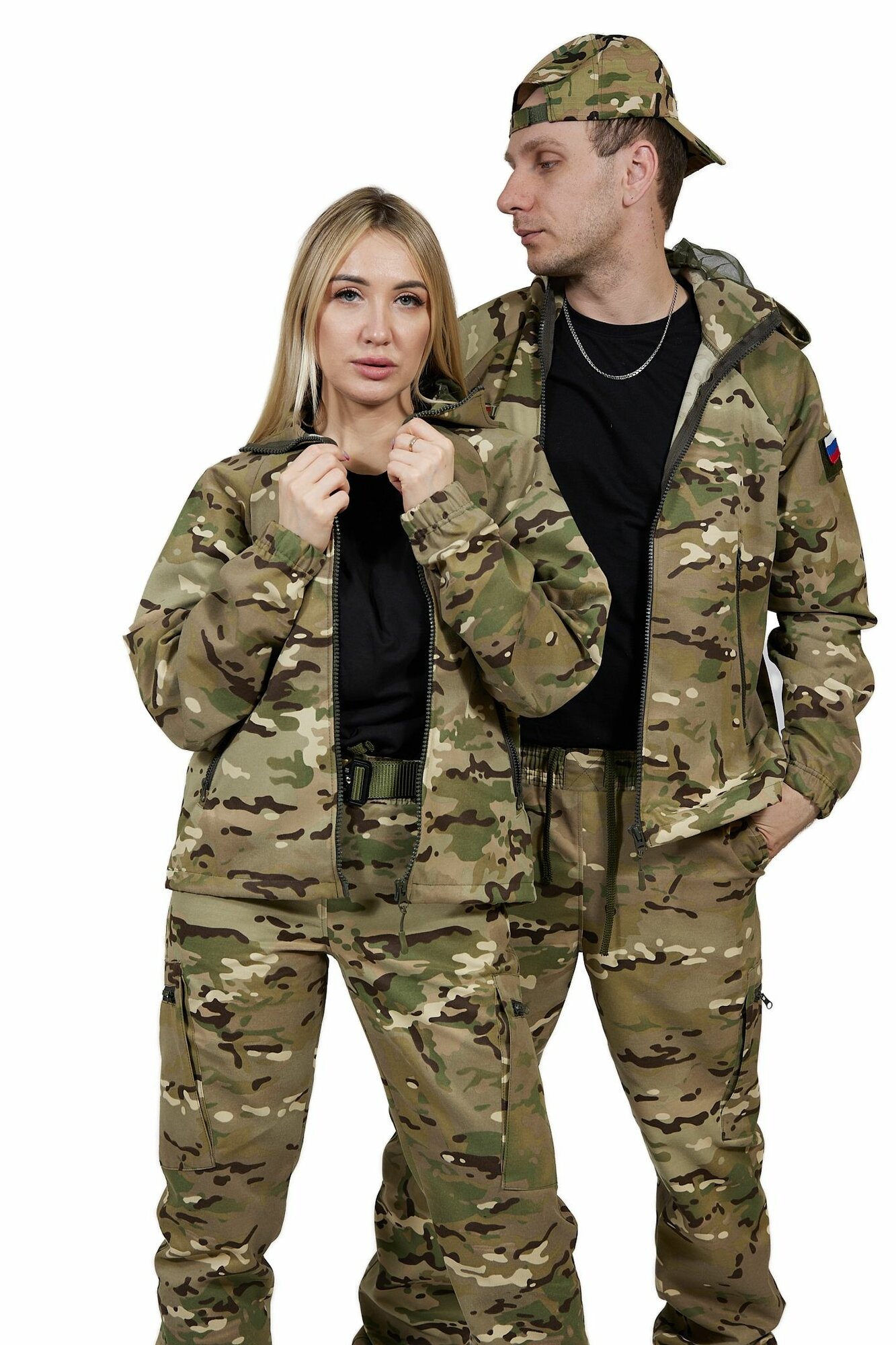 Костюм рыболовный "Стриж" камуфляжный маскировочный для охоты