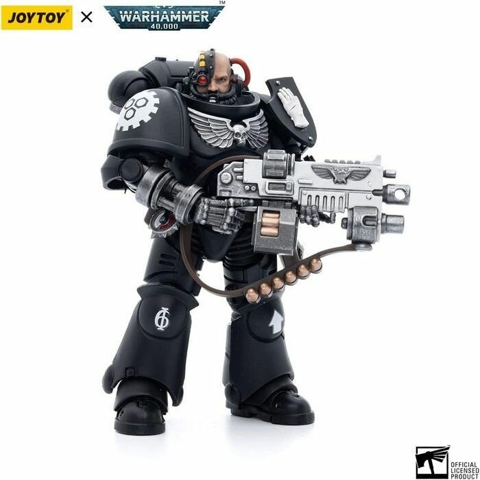 Подвижная фигурка JOYTOY Warhammer 40000 Salamanders Intercessors Brother Ignar