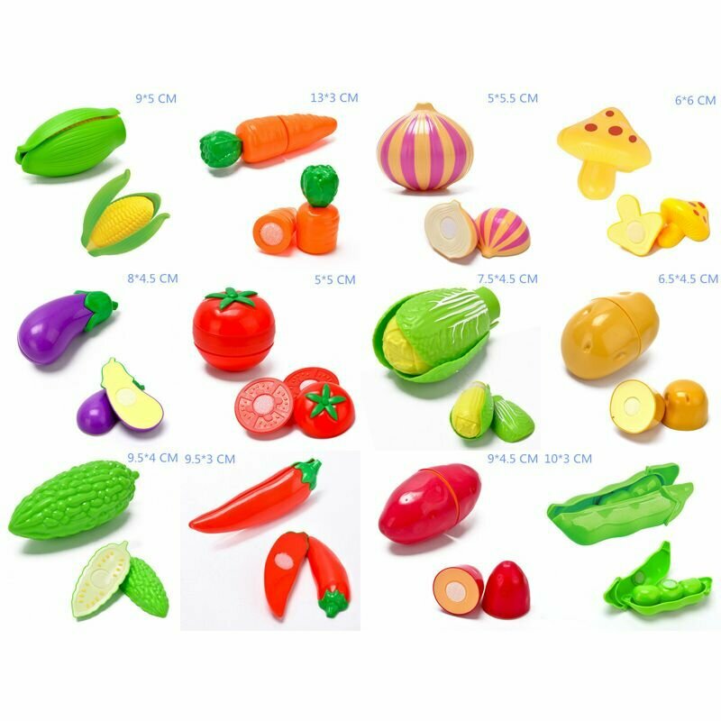 Детская кухня Игрушки для ролевых игр для мальчиков и девочек Игрушки для нарезки фруктов Игровой набор