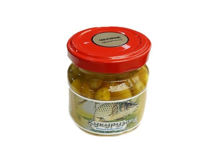 Кукуруза Три Кита 105 г чеснок консервированная кукуруза с чесночным вкусом для салатов