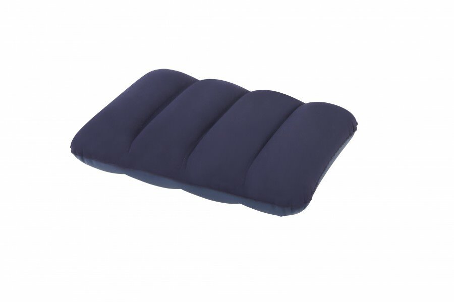 Relax-Avenli Flocked air pillow 53х37х15 синий надувная подушка для сна дома