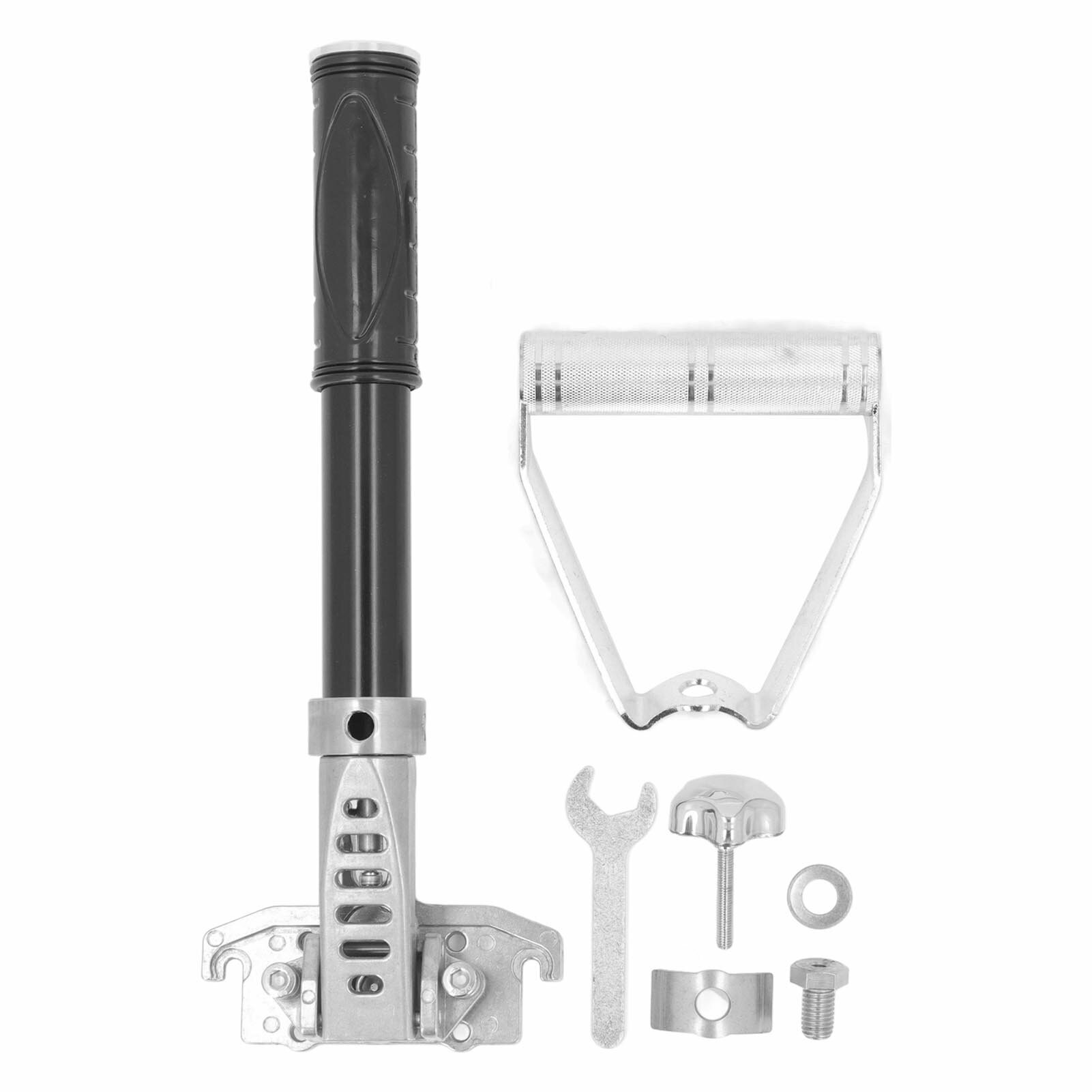 Комплект для отделки с удлинительной ручкой для монтажа гипсокартона, регулируемый по углу наклона, из алюминиевого сплава.