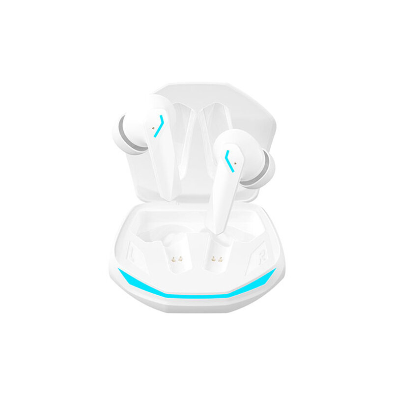 Наушники беспроводные Lenovo белые, Bluetooth, до 20 часов работы