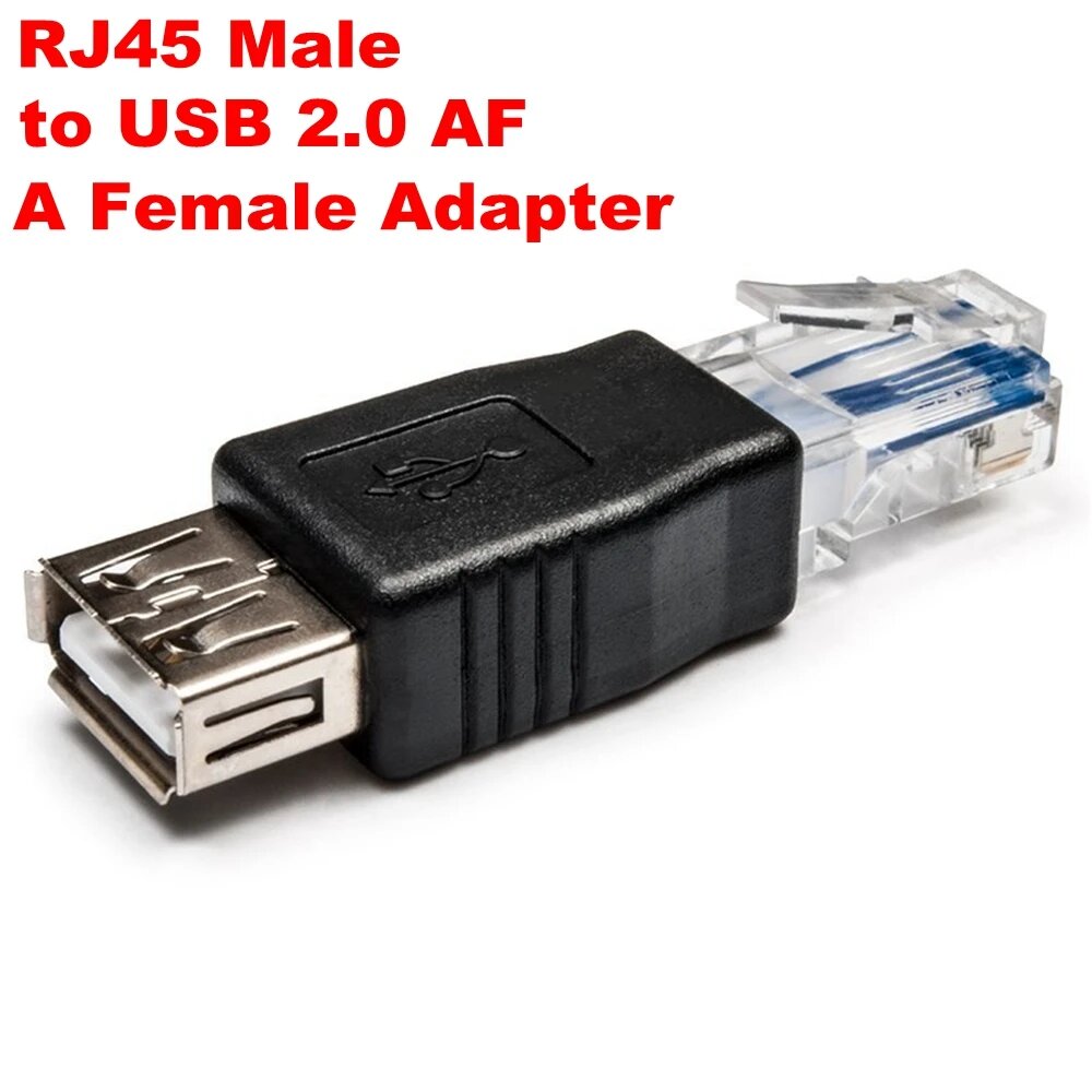 Адаптер Ethernet-USB RJ45 «папа»-USB «Мама», 10 МБ/100 Мб/с