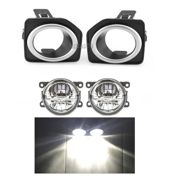 Противотуманные фары для Land Rover Freelander 2 LR2 2013 2014 2015 2016 светодиодные фары Автомобильные противотуманные фары Противотуманные фары Крышка корпуса рамы covers and fogs 7