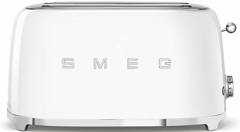 Тостер на 4 ломтика SMEG TSF02WHEU