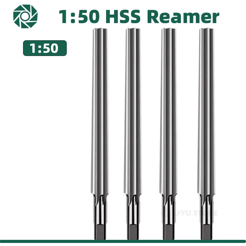 Ручная коническая развертка LiYu 1:50 1.5-13 мм 4mmx50x75