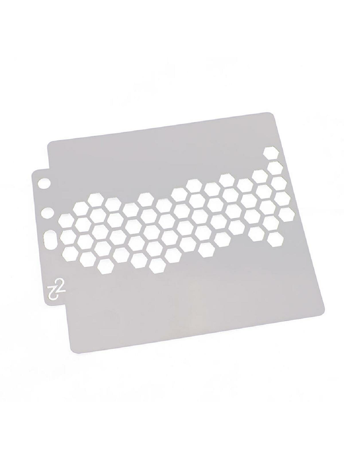 Трафарет для рисования в виде шестиугольника на деревянной стене Ноутбук Стена дома Спальни Офиса