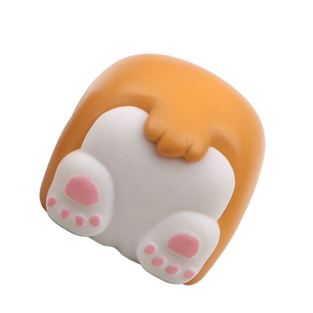 ABS Кейкап с корги для ESC, Желтая попка корги