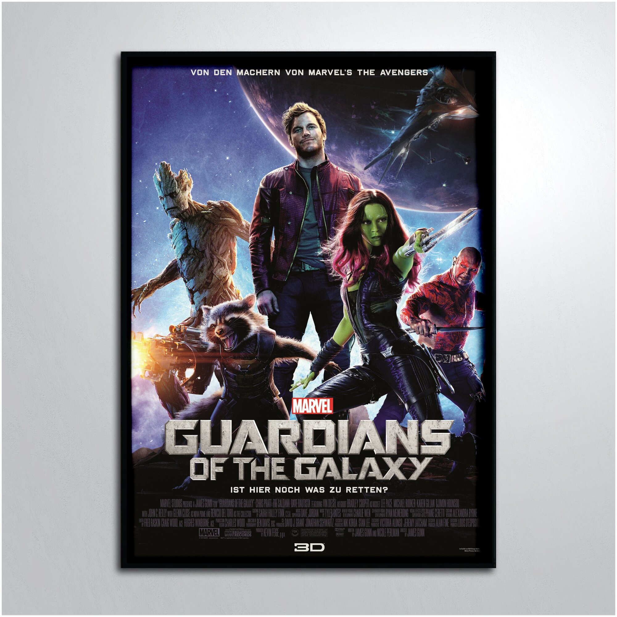 Постер без рамы/Марвел Стражи Галактики Оригинал 2 Marvel Guardians of the Galaxy