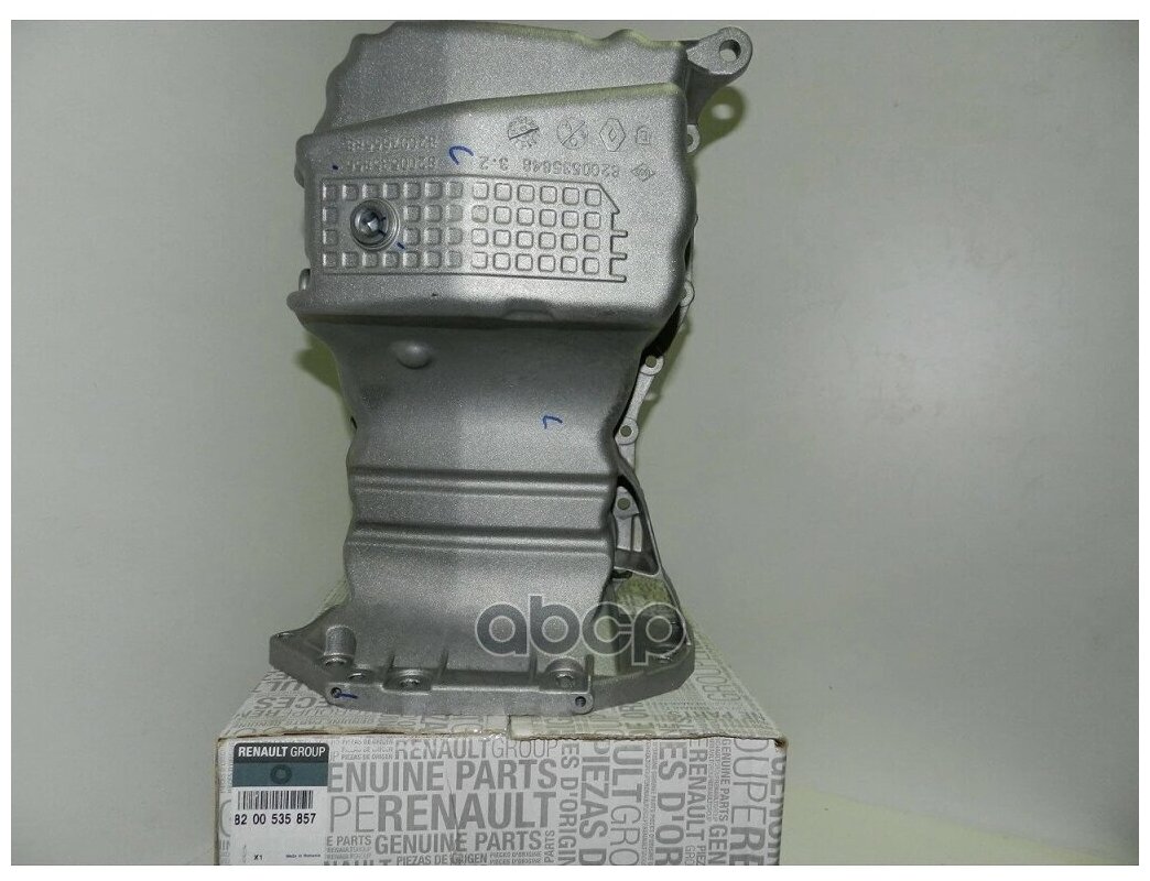 Поддон масляный картера двигателя k7j/k7m dacia: logan 1.4/1.6i 04-12 sandero 1.4/1.6i 08- RENAULT арт. 8200535857