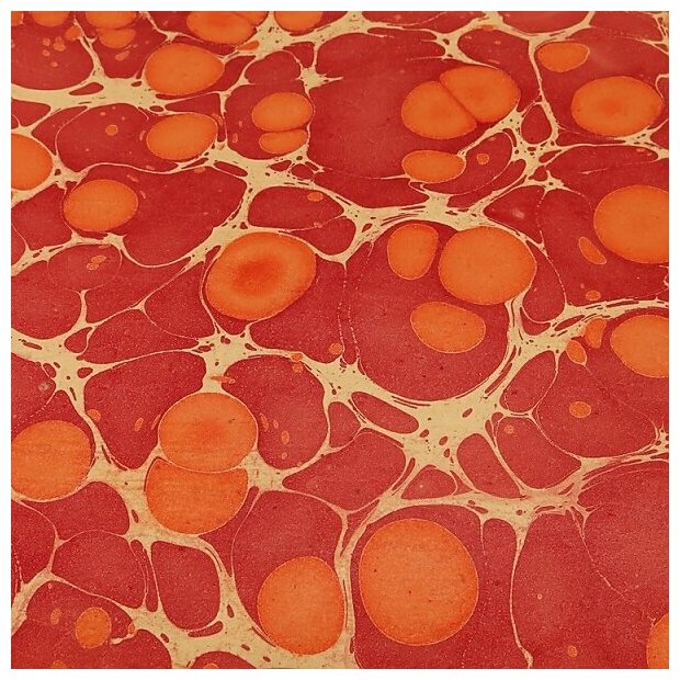 Khadi Paper Бумага в листах "Khadi", каменисто красный 38*53см, 100г/м2, 1л, medium