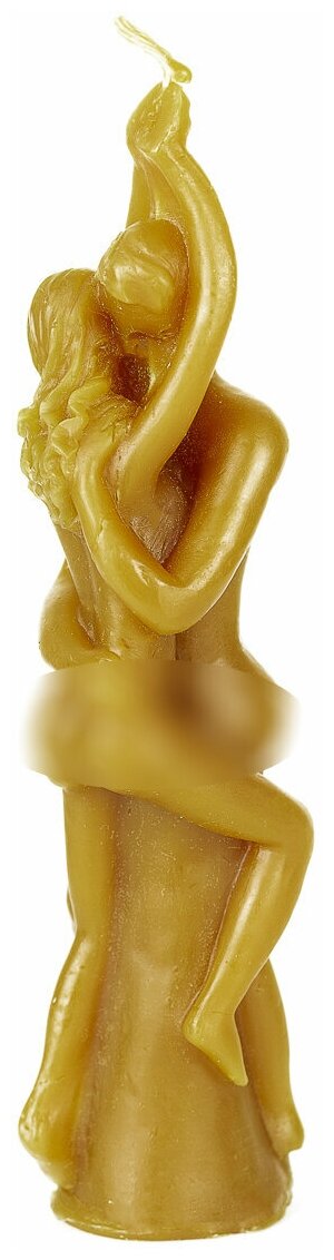 Свеча Восковая Стелла Любви Желтая 1 шт.