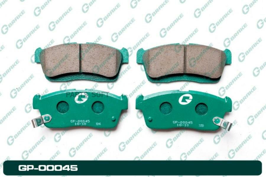 Колодки G-brake GP-00045 G-BRAKE арт. GP-00045