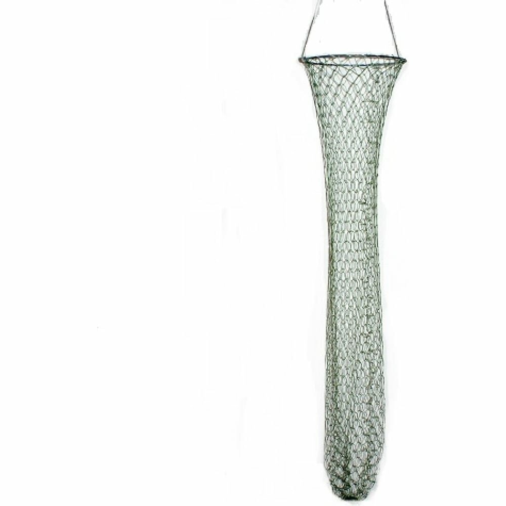 Забродный садок Salmo МК1 85x20см, ячейка 20мм 9981-01, 3мм, металл, круглая форма, металлическая рабочая часть