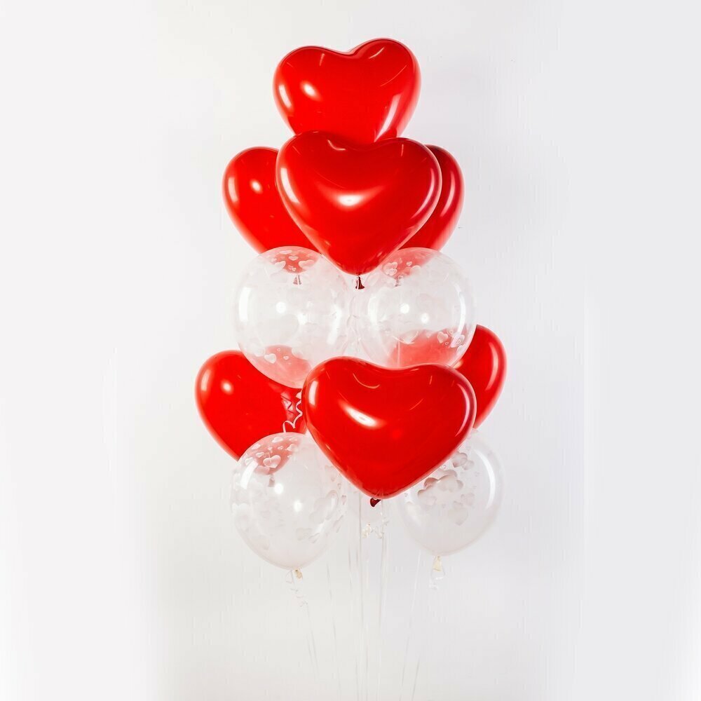 Букет из шаров "Нежное сердце"