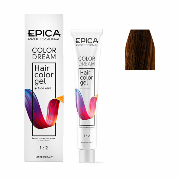7.3 EPICA PROFESSIONAL COLORDREAM Гель-краска русый золотистый, 100 мл.