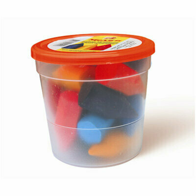 Мелки восковые Луч Кроха 15цв трехгран/кругл/шестигран стакан 12С 877-08, 225290