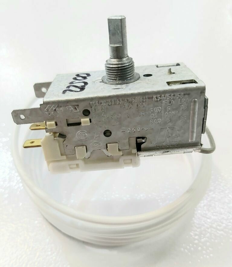 Терморегулятор термостат RANCO K59-L1275 (2,5м) для холодильника Стинол, с покрытием (зам С00851096) -26,4С до -13,3С