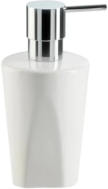 Дозатор для жидкого мыла Stil Haus Liz LZ30AP(08-BI) настольный, хром/белый