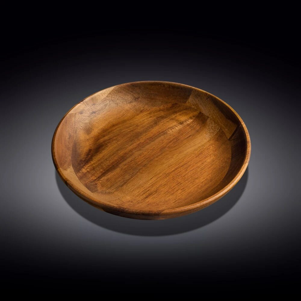 Wilmax Deep Plate Acacia Тарелка круглая глубокая /натуральная Акация 25,5 см
