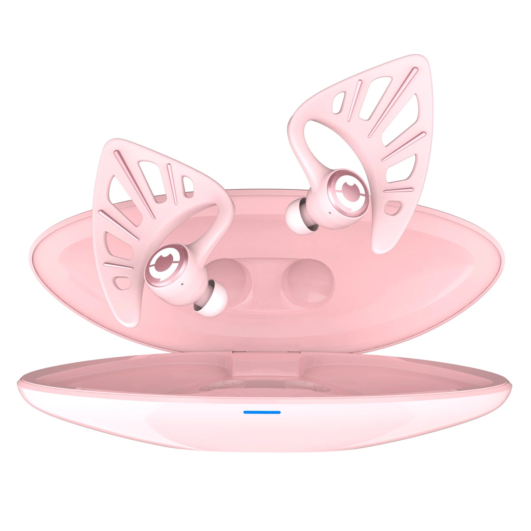 Беспроводные наушники YOWU Elf Pink RGB