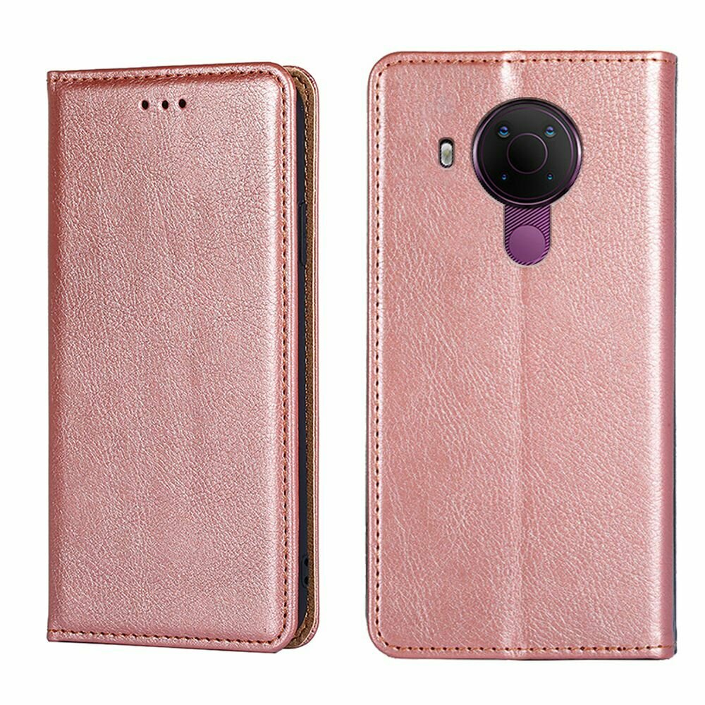 Чехол-книжка MyPads для Nokia 5.4 / Нокиа 5.4,(розовый)