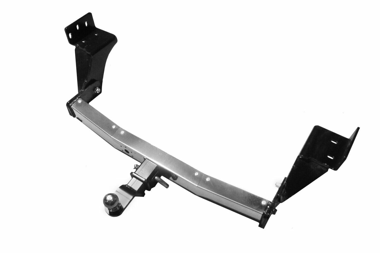 Фаркоп для KIA Seltos 2020-, американский квадрат, нержавеющая накладка (без электрики) (паспорт и сертификат) PTG. KST-20-991124.00