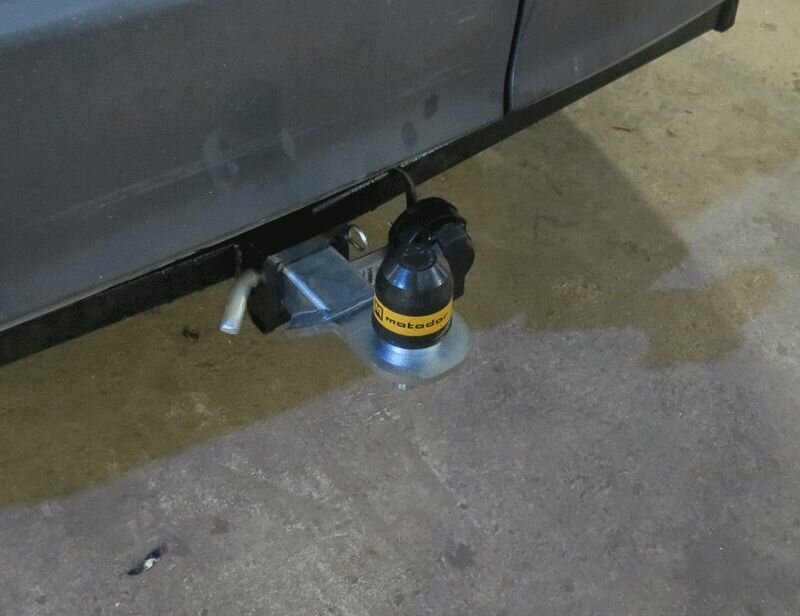 Фаркоп Motodor для Honda Stepwgn c 2015 (хром. Шар)(паспорт и сертификат в комплекте)(без электрики) 90803-E