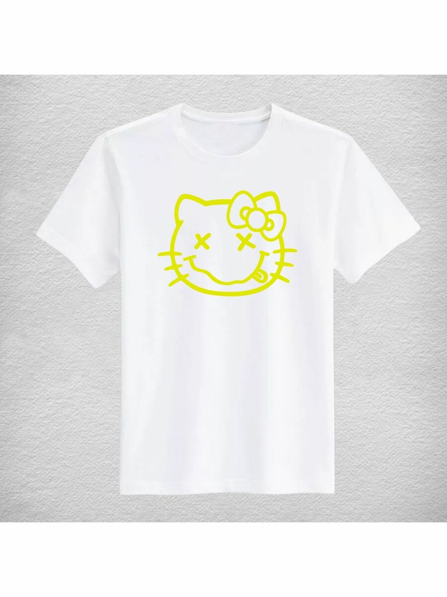 Футболка хеллоу китти нирвана nirvana