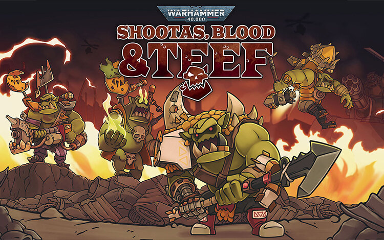 Warhammer 40,000: Shootas, Blood & Teef (Steam; PC; Регион активации РФ, СНГ)