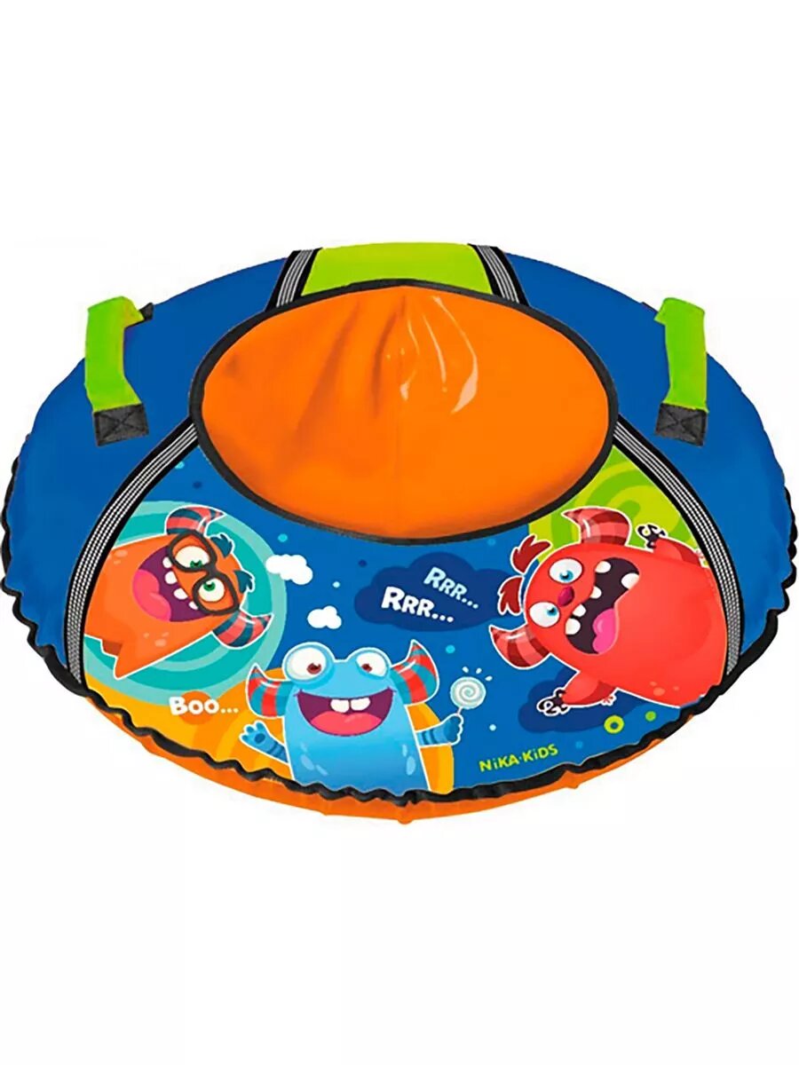 Ватрушка тюбинг с рисунком 95 см