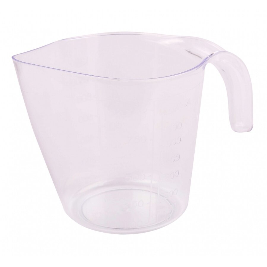 Кружка мерная 1,2л, пластиковая - для замера необходимого количества продуктов во время приготовления различных блюд.