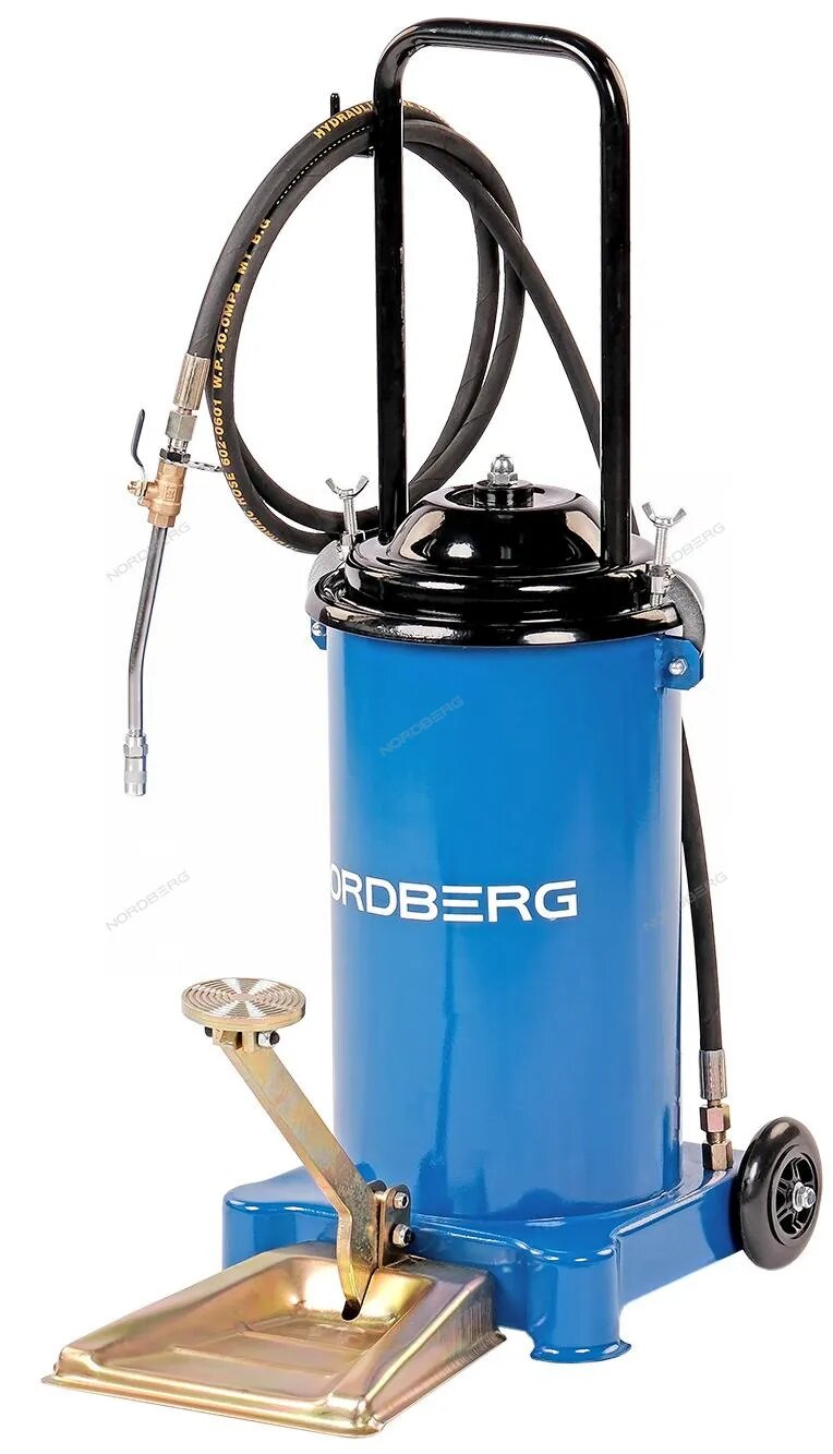 N5013 Установка для раздачи густой смазки с педалью, 12 л N5013